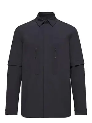 Moncler Logo 2-in-1 Shirt Jacket - Black