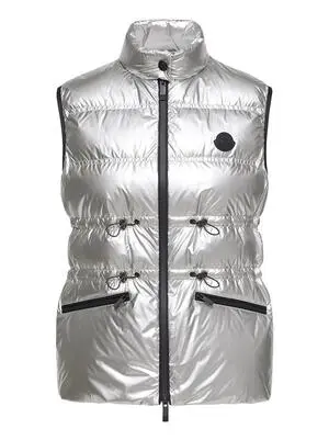 Moncler Pin Down Vest - Grey
