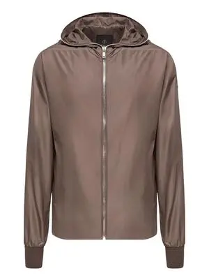 MONCLER + RICK OWENS Ziplock Windbreaker - Brown
