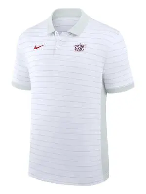 Nike Usa Baseball 2026 World Baseball Classic Striped Victory Dri-fit Polo - White