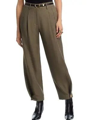 Aqua Balloon Pants - Olive