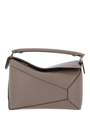 Loewe Puzzle Edge Small Handbag - Taupe