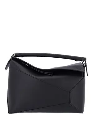Loewe Puzzle Edge Medium Handbag - Black