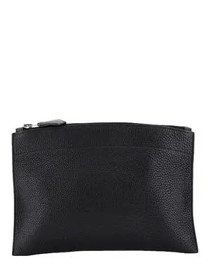 HERMES Medium Bazar Pouch Togo - Black
