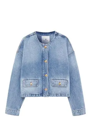ANINE BING Jacket Blanche - Washed Blue