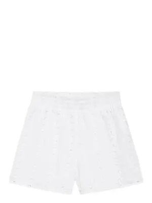 ANINE BING Kam Shorts - White