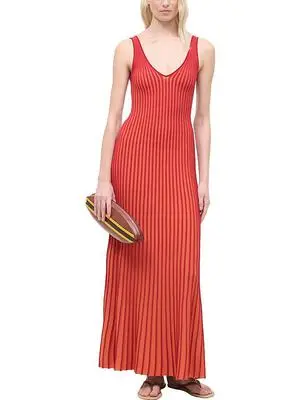 Staud Claretta Maxi Dress - Sunburst