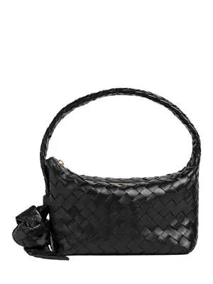 BOTTEGA  VENETA Intrecciato Leather Hobo Bag