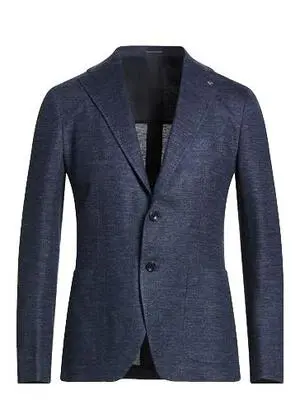 Tagliatore Single-breasted Blazer - Blue