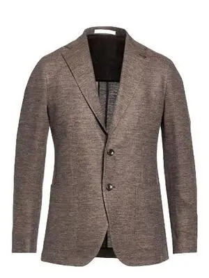 Tagliatore Single-breasted Blazer - Brown