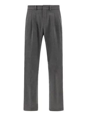 Paul & Shark Pleated Trousers - Grey