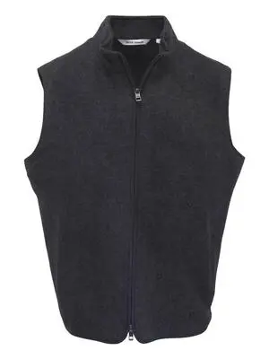 Peter Millar Crown Flex Wool Gilet - Grey