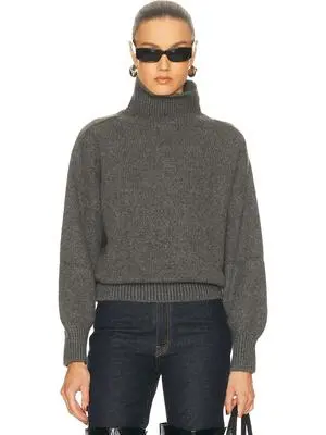 Khaite Willem Cashmere Sweater - Stone
