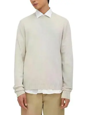 SAMSOE SAMSOE Sylli Crew-neck Sweater - Neutrals