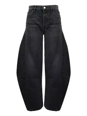 A.W.A.K.E. MODE Washed Wide-Leg Jeans