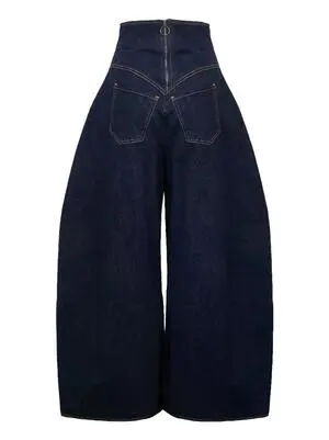 A.W.A.K.E. Mode Rounded Jeans - Blue