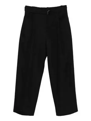 SONGZIO Belted Trousers - Black