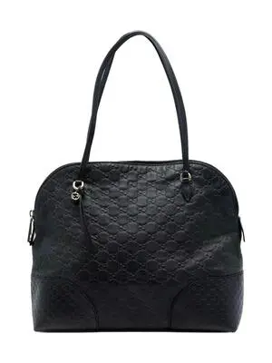 Gucci Medium Sima Bree Dome Tote - Black