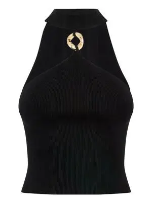 Simkhai Halterneck Top - Black