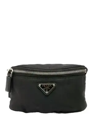 Prada Mini Re-nylon Travel Arm Pouch - Black