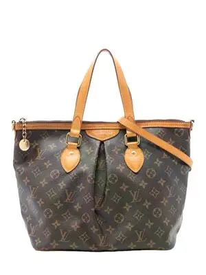 LOUIS VUITTON 2011 Monogram Palermo Pm Satchel - Brown