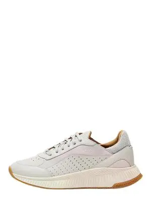 BOSS Ttnm Evo Perforated Sneakers - Grey