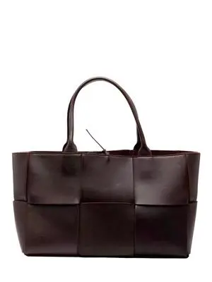 BOTTEGA VENETA 2012-2025 Medium Nappa Maxi Intrecciato Arco Tote Bag