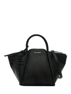 Karl Lagerfeld Wellen Tote Bag - Black