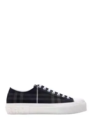 Burberry Check-pattern Sneakers - Black