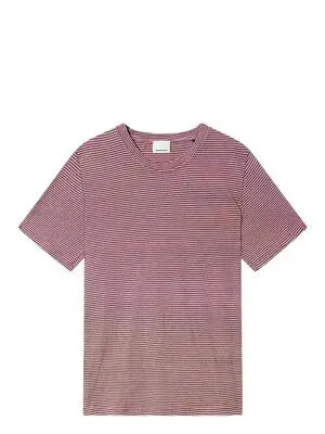 MARANT Leon Striped T-shirt - Pink