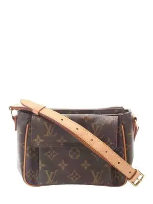 LOUIS VUITTON 2003 Monogram Viva Cite Pm - Brown