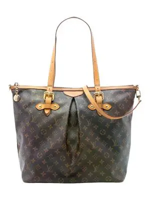 LOUIS VUITTON 2011 Monogram Palermo Gm Satchel - Brown