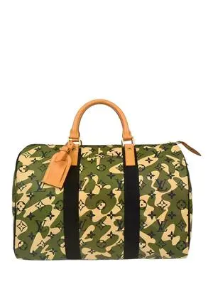 LOUIS VUITTON 2008 35 Speedy Camouflage Tote - Green