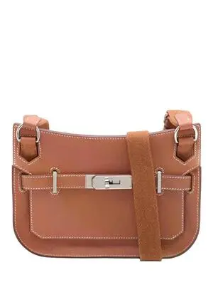 Hermès 2025 Mini Jypsiere Crossbody Bag - Brown