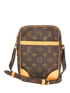 FWRD RENEW Louis Vuitton Monogram Danube Crossbody Bag - Brown