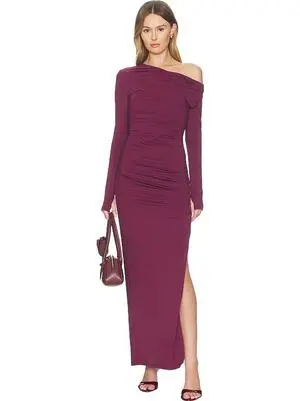 NAKEDVICE The Amanda Dress - Plum