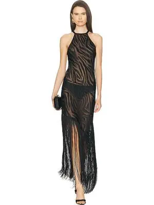 LAMARQUE Jennine Dress - Black Zebra