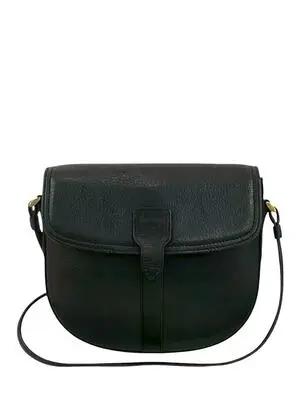 Burberry Calf Leather Crossbody Bag - Black