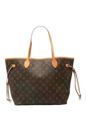 LOUIS VUITTON 2008 Monogram Neverfull Mm Tote Bag - Brown