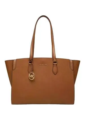 Michael Kors Logo-charm Tote - Brown