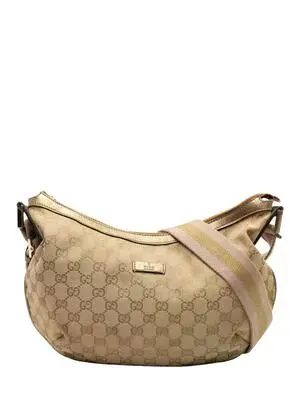 Gucci Gg Canvas Web Crossbody Bag 2000-2015 - Brown