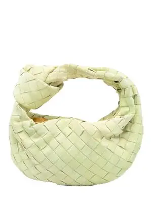 Bottega Veneta Mini Intrecciato Jodie Hobo Bag - Yellow