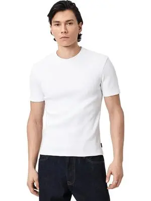 ALLSAINTS Theo Short Sleeve Crew - White