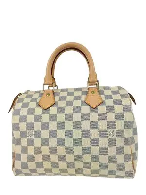 LOUIS VUITTON 2007 Damier Azur Speedy Tote - Neutrals