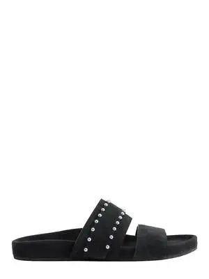 GIUSEPPE ZANOTTI Ryan Double-banded Studded Sandals - Black
