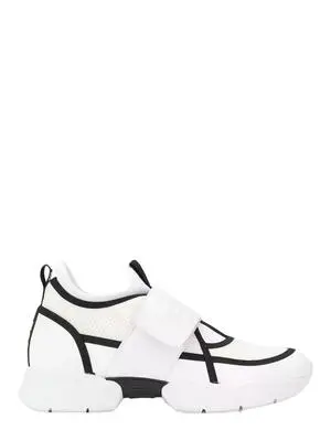 MSGM Leather Chunky Sneakers - White