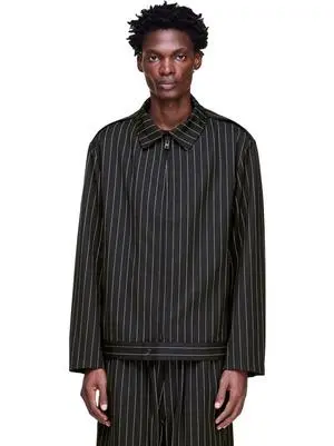 Adidas Y-3 Refined Wool Ut Blouson - Black / Chalk Pearl