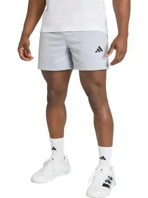 Adidas Workout Essentials Feelready Shorts - Halo Silver