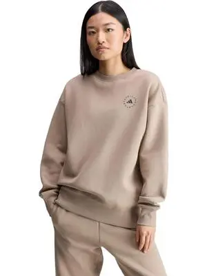 Adidas By Stella Mccartney Loose Sweatshirt - Chalky Brown