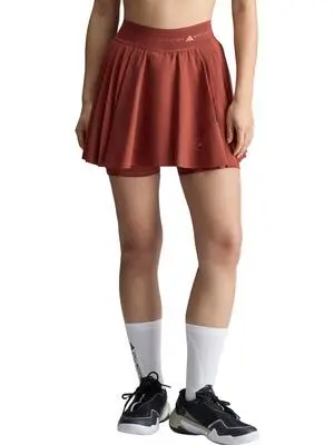 Adidas Training Pleated Skort - Burnt Sienna